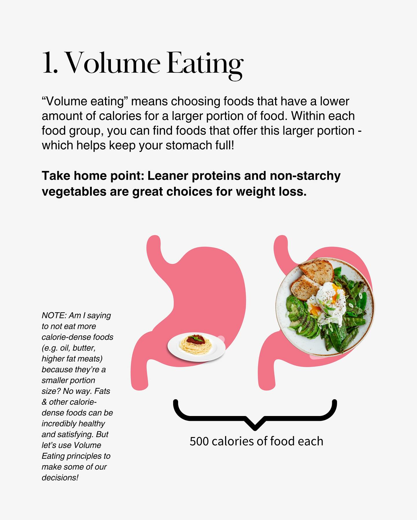 How to Lose Weight and Still Eat a Lot of Food
