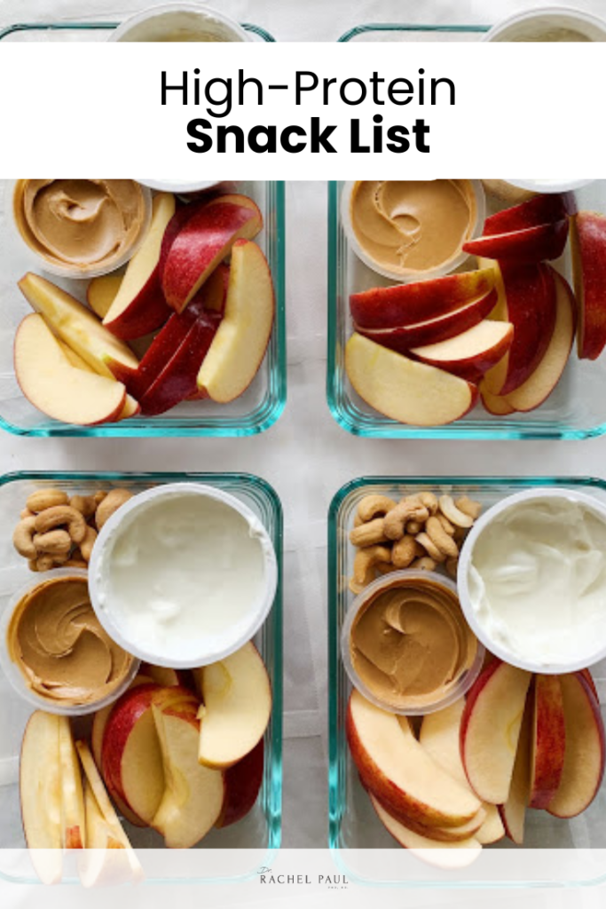 High Protein Snack List Dr Rachel Paul High Protein Snack List Dr Rachel Paul